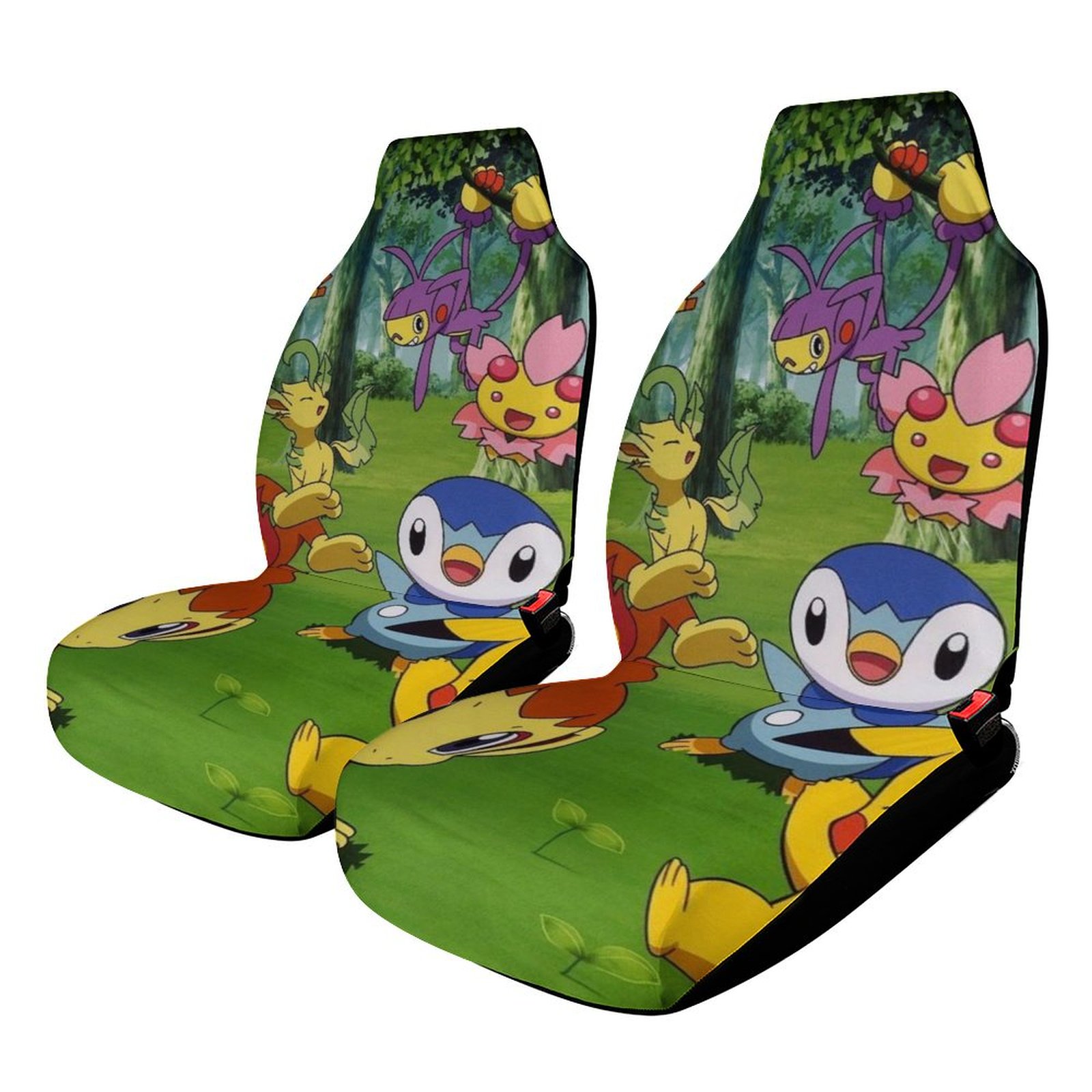 Pokemon Cartoon Character Auto Car Truck SUV Vehicle Low Back Front ...