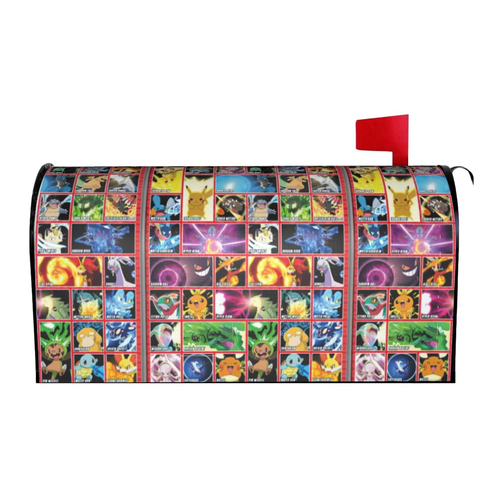 Pokemon Cartoon Character Mailbox Cover Magnetic Standard Size, Post ...