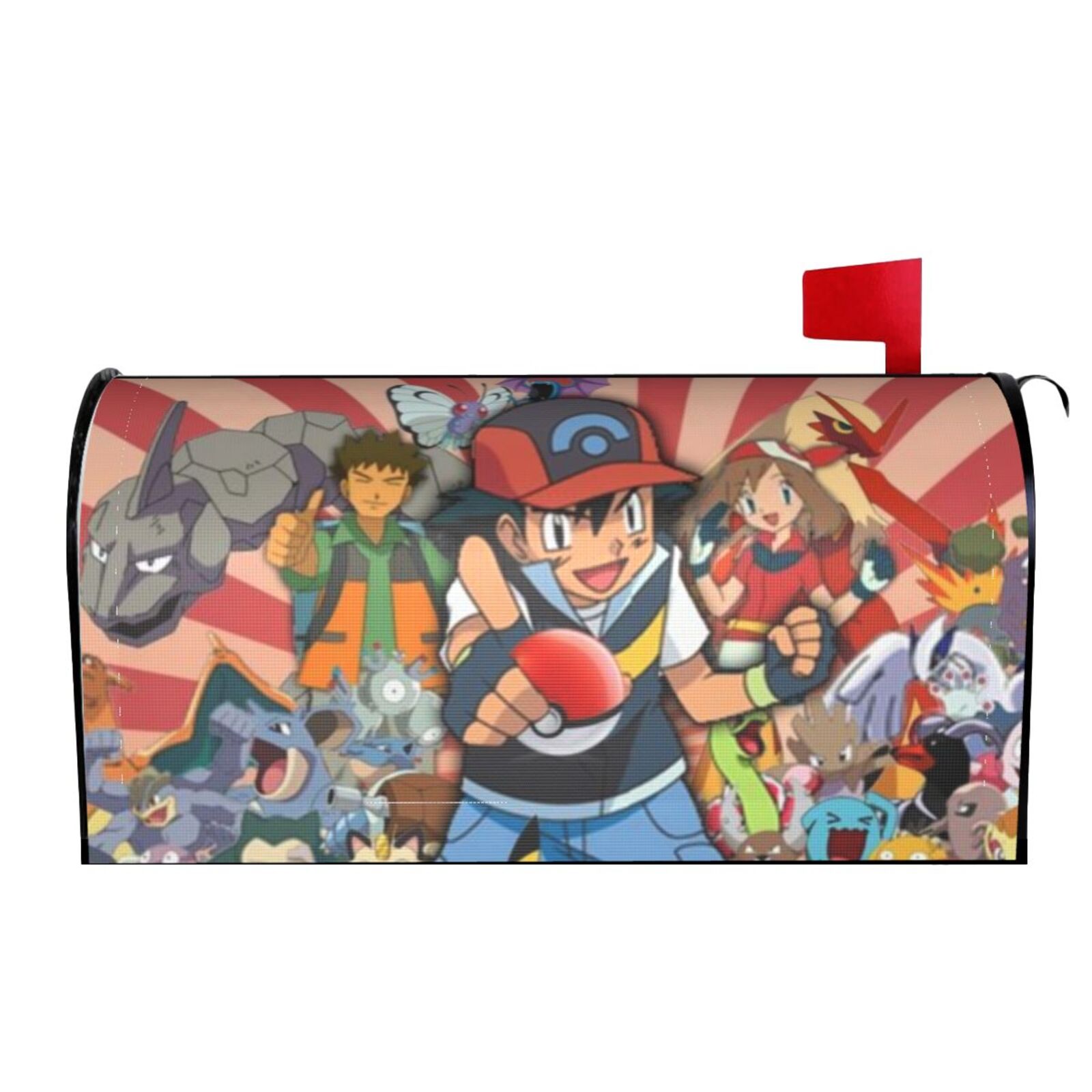 Pokemon Cartoon Character Mailbox Cover Magnetic Standard Size, Post ...