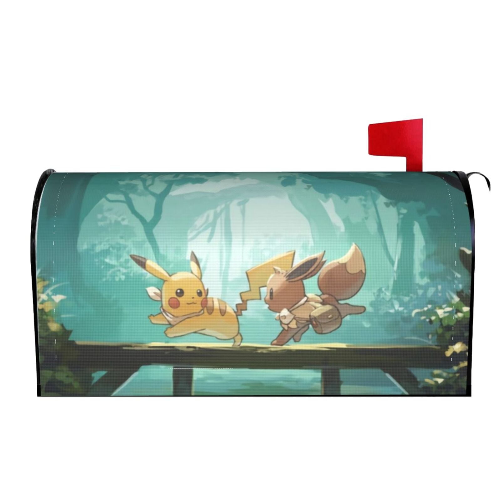 Pokemon Cartoon Character Mailbox Cover Magnetic Standard Size, Post ...
