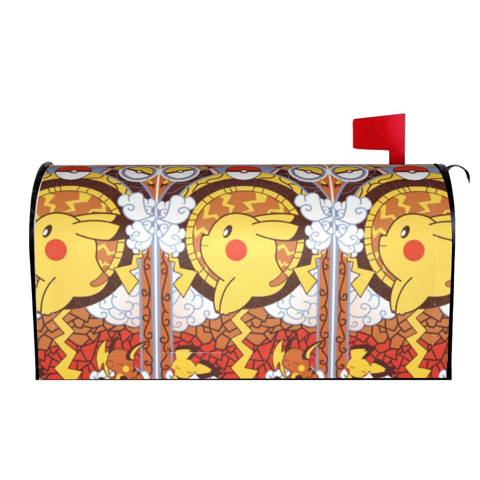 Pokemon Cartoon Character Mailbox Cover Magnetic Standard Size, Post ...