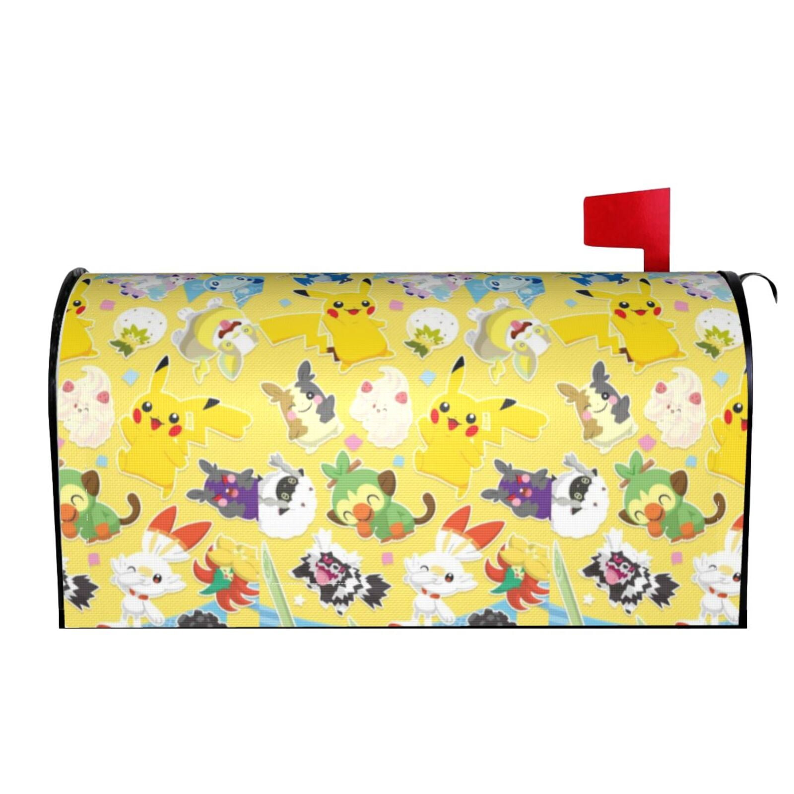 Pokemon Cartoon Character Mailbox Cover Magnetic Standard Size, Post ...