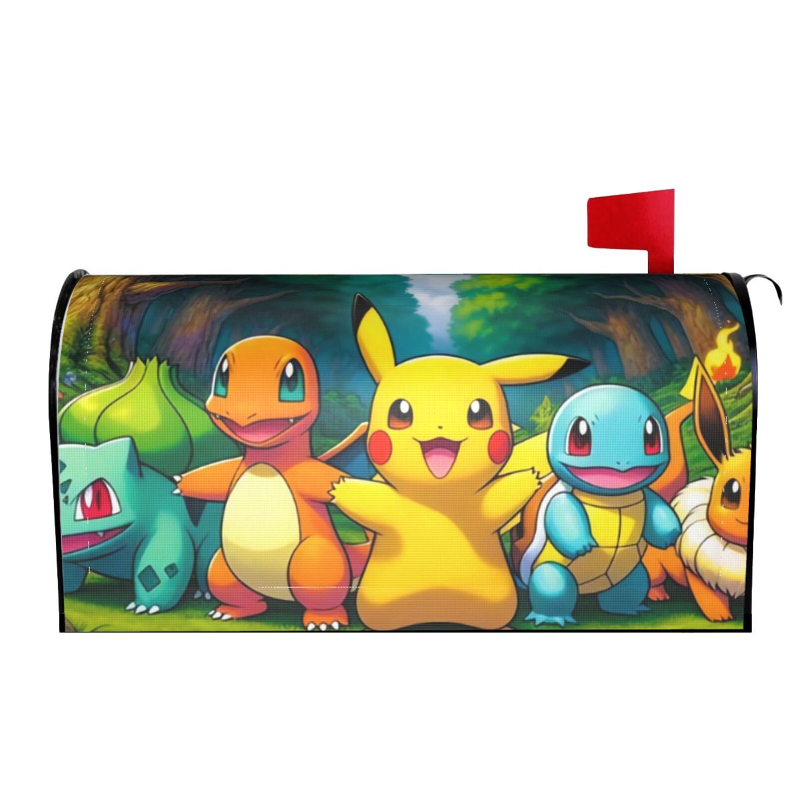 Pokemon Cartoon Character Mailbox Cover Magnetic Standard Size, Post ...