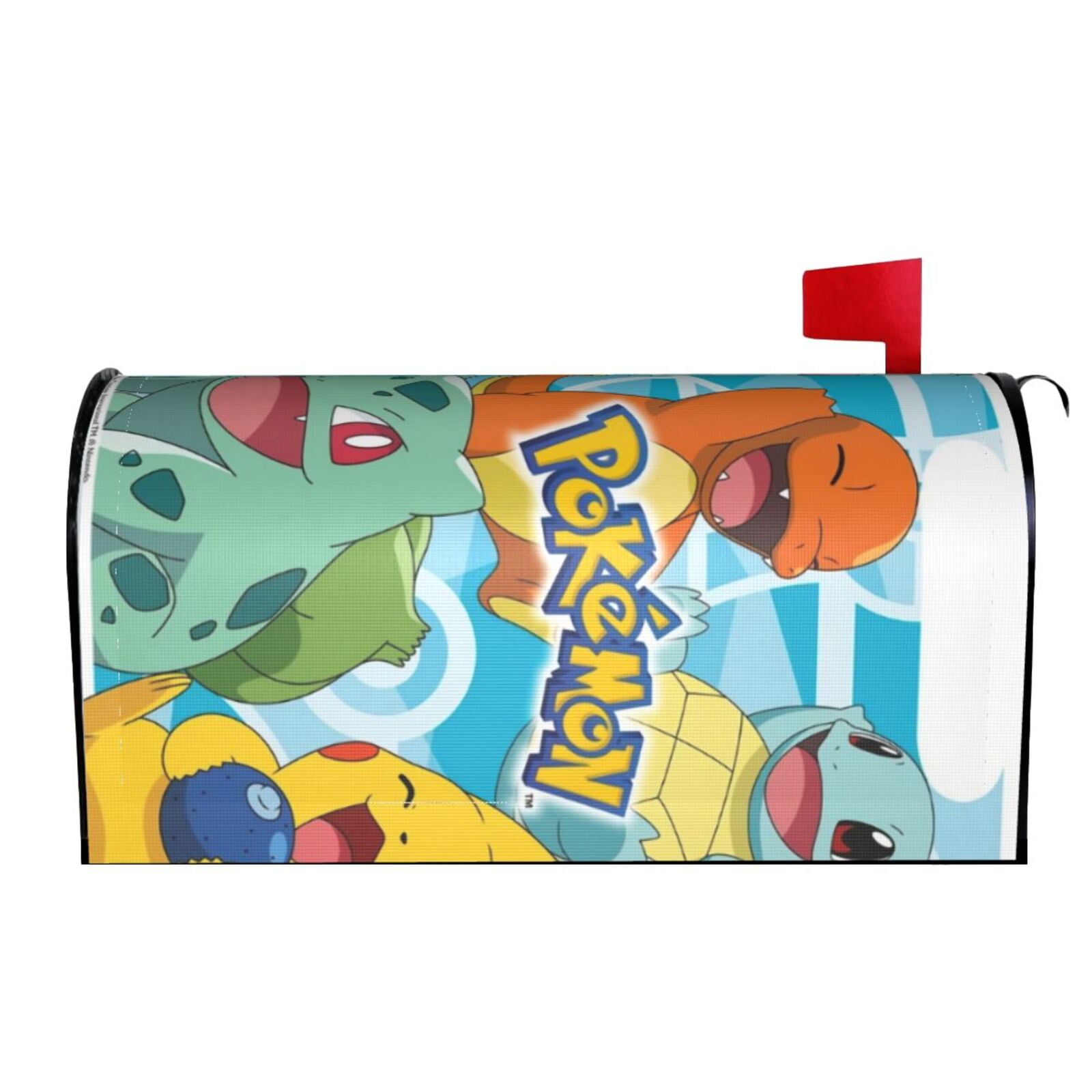 Pokemon Cartoon Character Mailbox Cover Magnetic Standard Size, Post ...