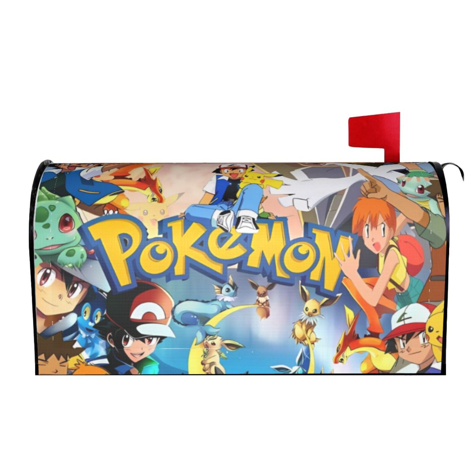 Pokemon Cartoon Character Mailbox Cover Magnetic Standard Size, Post ...