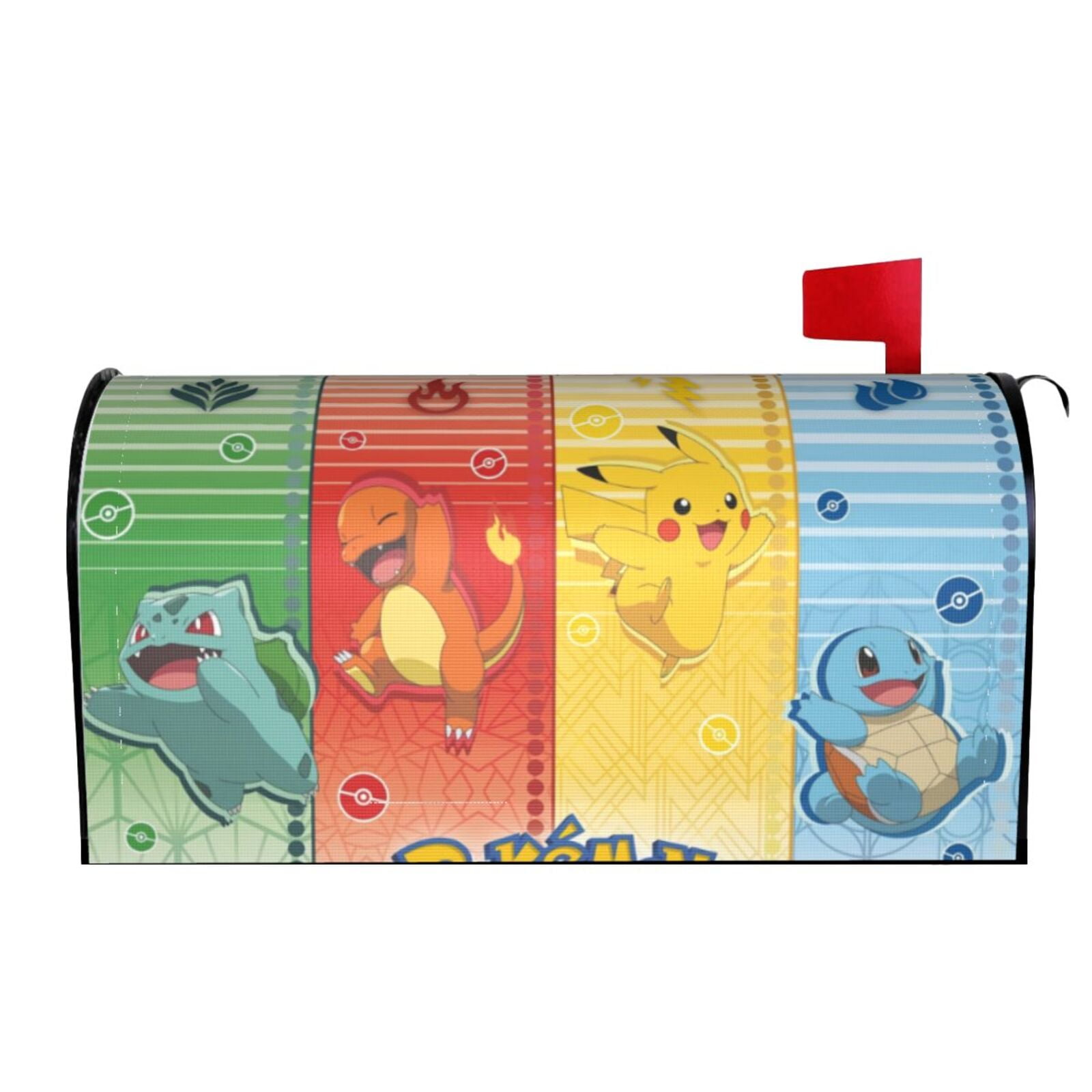 Pokemon Cartoon Character Mailbox Cover Magnetic Standard Size, Post ...