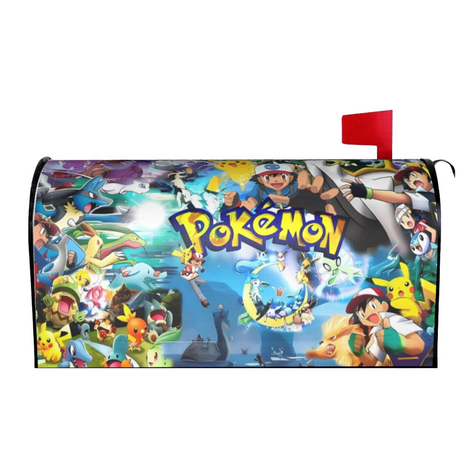 Pokemon Cartoon Character Mailbox Cover Magnetic Standard Size, Post ...