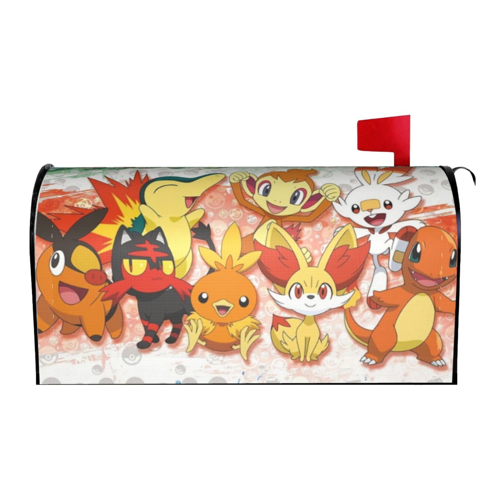 Pokemon Cartoon Character Mailbox Cover Magnetic Standard Size, Post ...