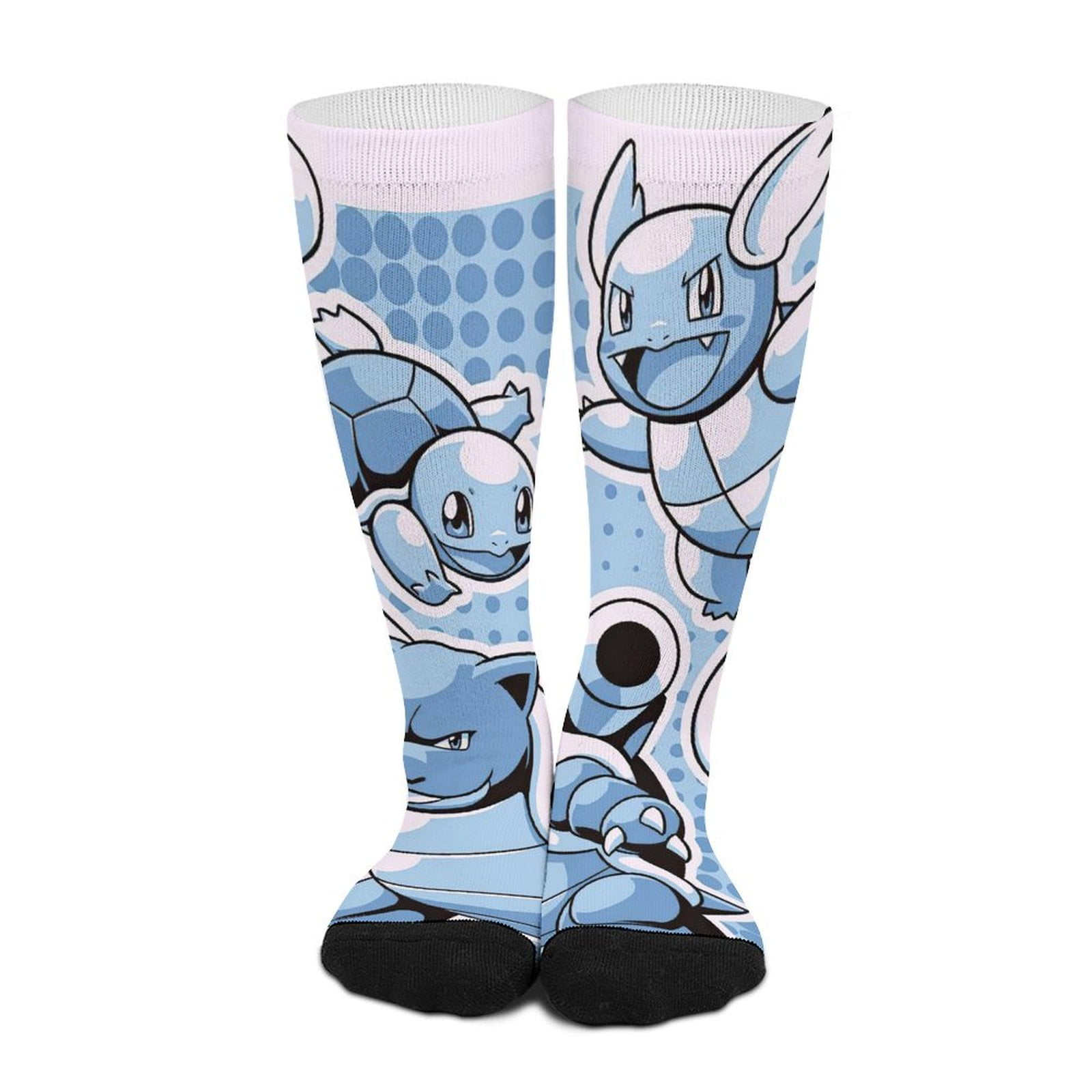 Pokemon Cartoon Socks Kids Youth Men & Women Over-the-Calf Anime High ...