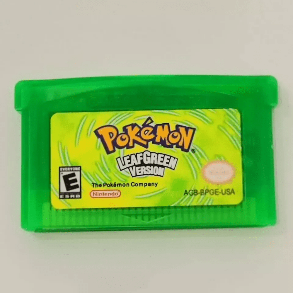 Pokemon Cassette Game Card for Ruby Fire Red Leaf Green Sapphire ...