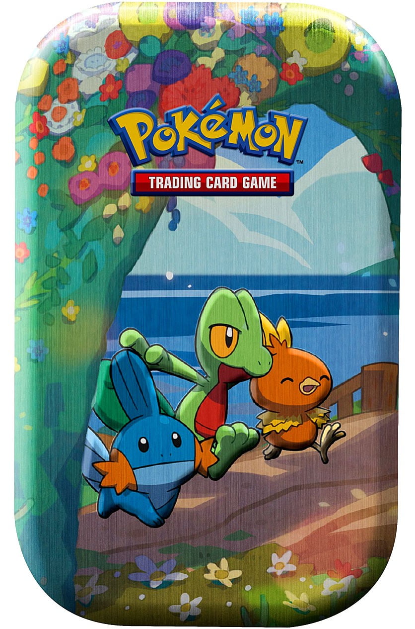 Pokemon TCG: Celebrations Mini Tin Set - Treecko, Torchic, Mudkip (2 ...