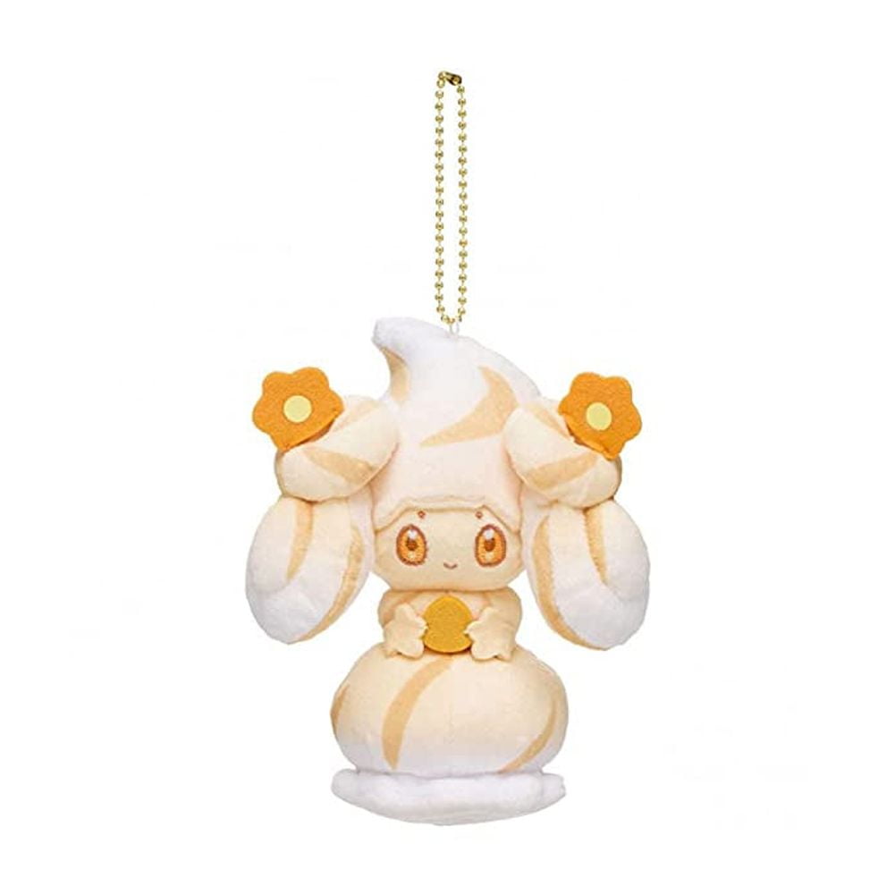 Pokemon Center Alcremie Mawhip A La Mode Caramel Orange 6 Inch Keychain ...