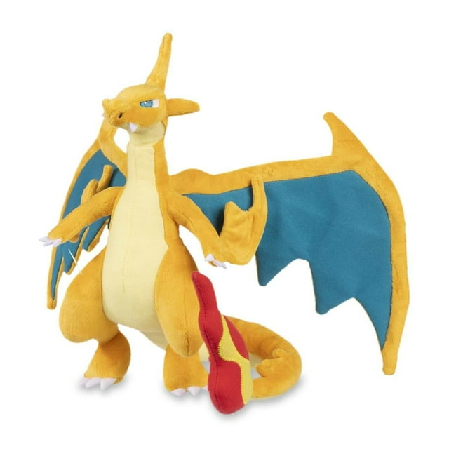 Pokemon Center Mega Charizard Y Poké Plush - 9 ½ In. - Walmart.com