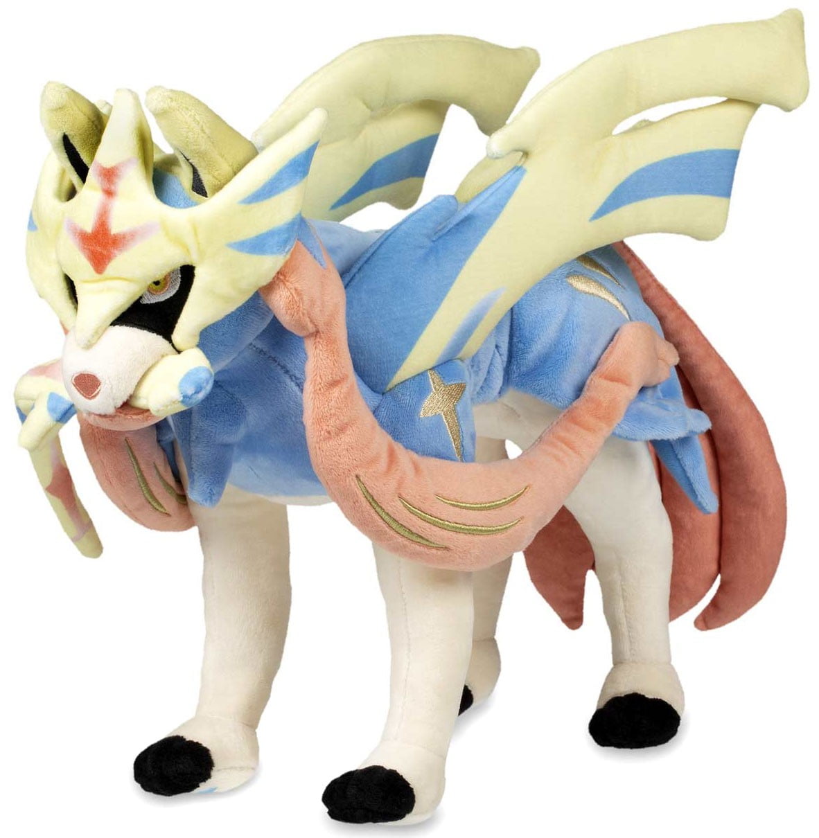 Pokemon Center Original Zacian Plush Toy, Galar Legendary with ...