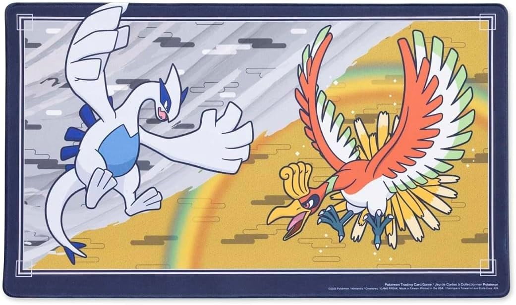 Pokemon Center: Pokémon TCG: Lugia & Ho-Oh Playmat - Walmart.com
