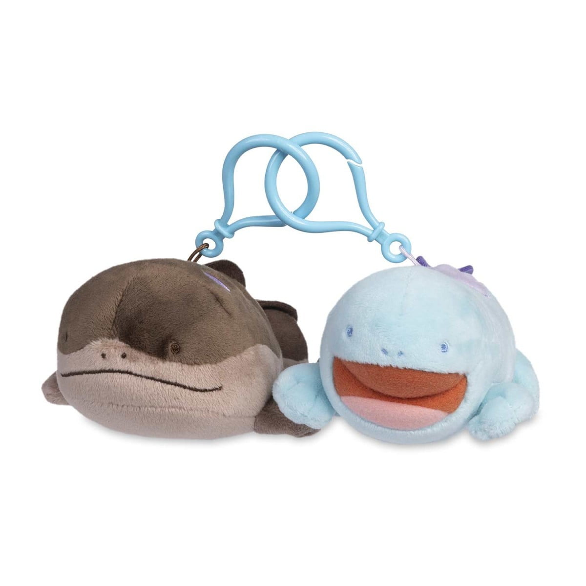 Pokemon Center Quagsire & Clodsire Parallel Pairs Two-Plush Key Chain ...