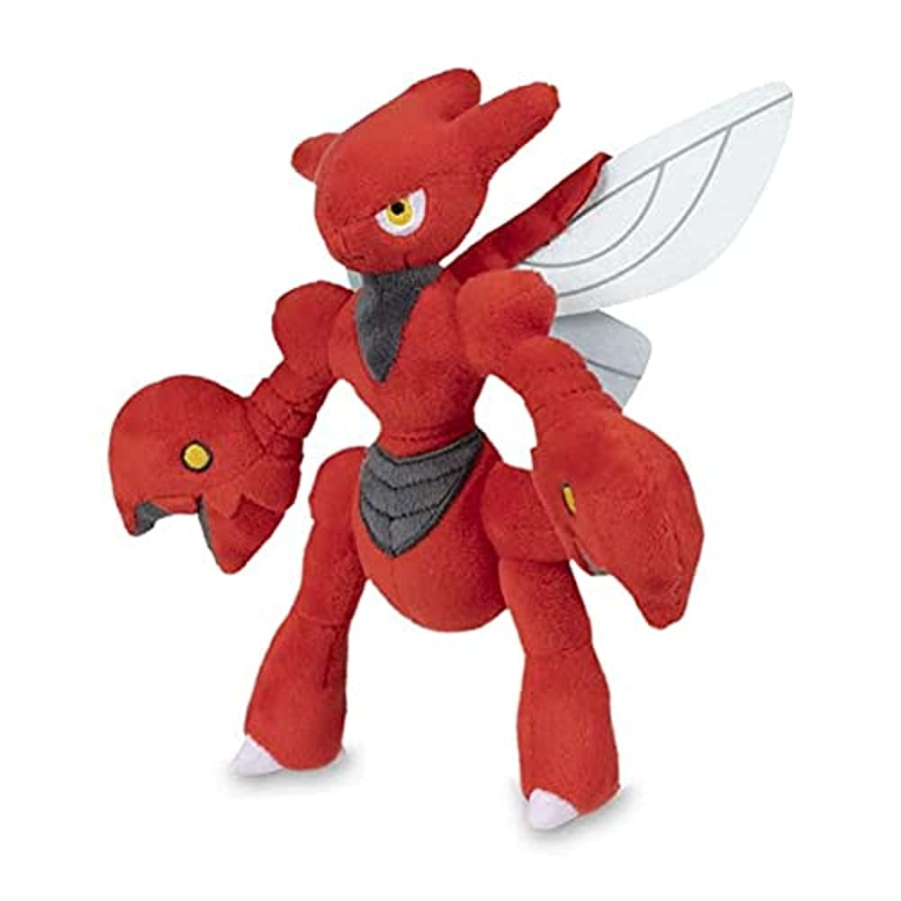 Pokemon Center Scizor Posable Poké Plush - 9 ¾ in. - Walmart.com
