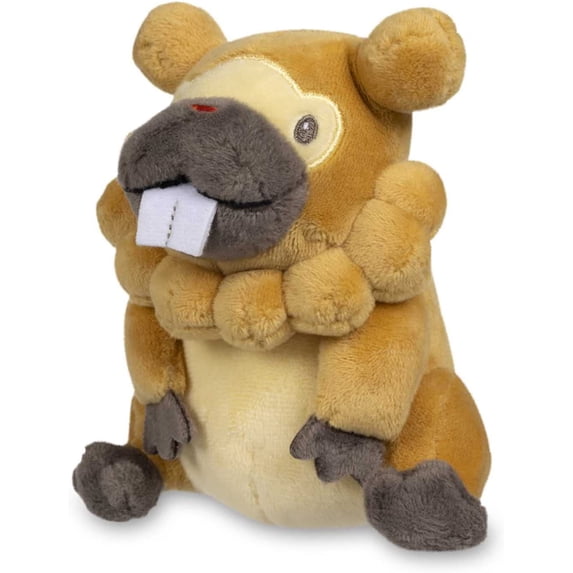 Pokemon Stuffed Animals - 5 Inch Sitting Cuties Plush - Bidoof ...