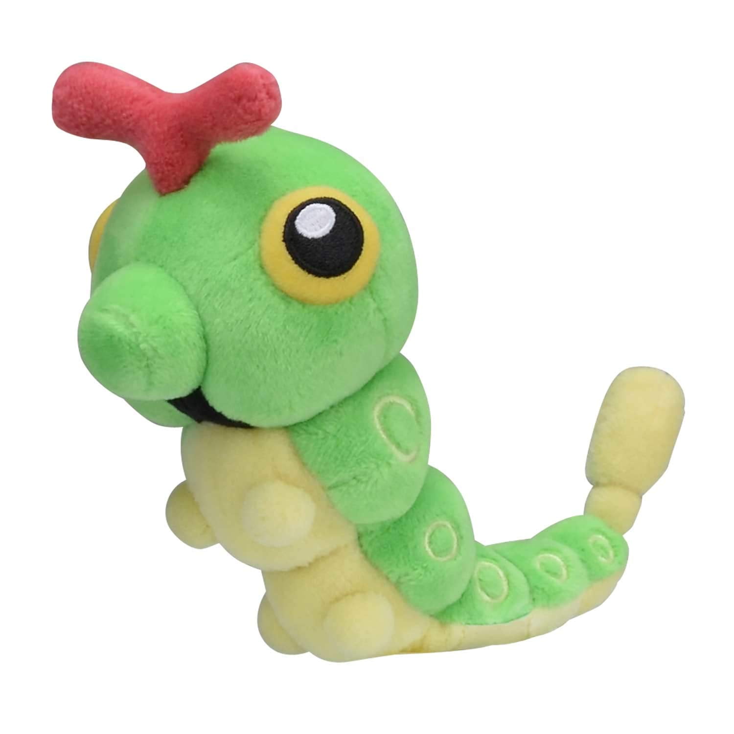 Pok√©mon Center Stuffed Animals: Caterpie Sitting Cuties 5 ¬Ω Inch ...