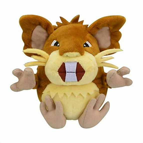 Pokemon Center: Sitting Cuties: Raticate Plush # 20 - Generation 1 ...