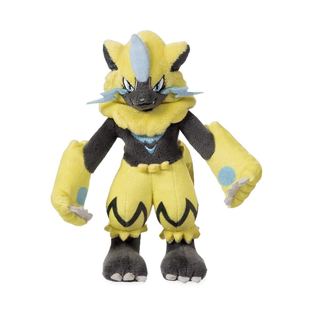 Pokemon Center Zeraora Posable Poké Plush - 7 ½ in. - Walmart.com