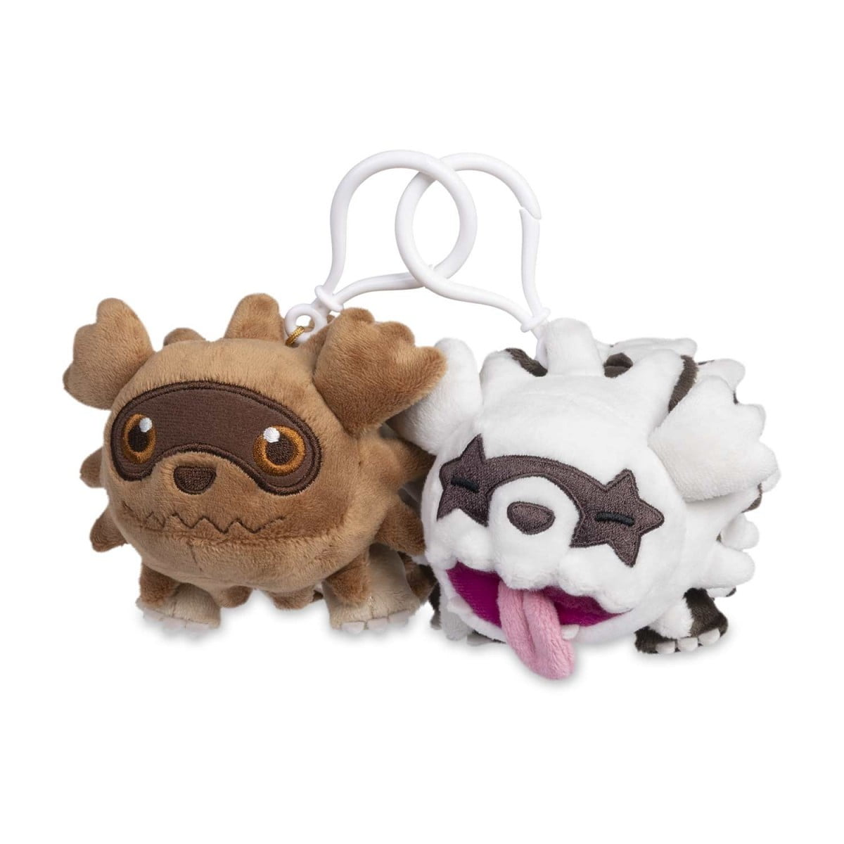 Pokemon Center Zigzagoon & Galarian Zigzagoon Parallel Pairs Two-Plush ...