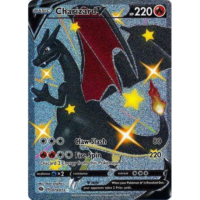 Pokemon Champion's Path Secret Rare Charizard V #79 - Walmart.com