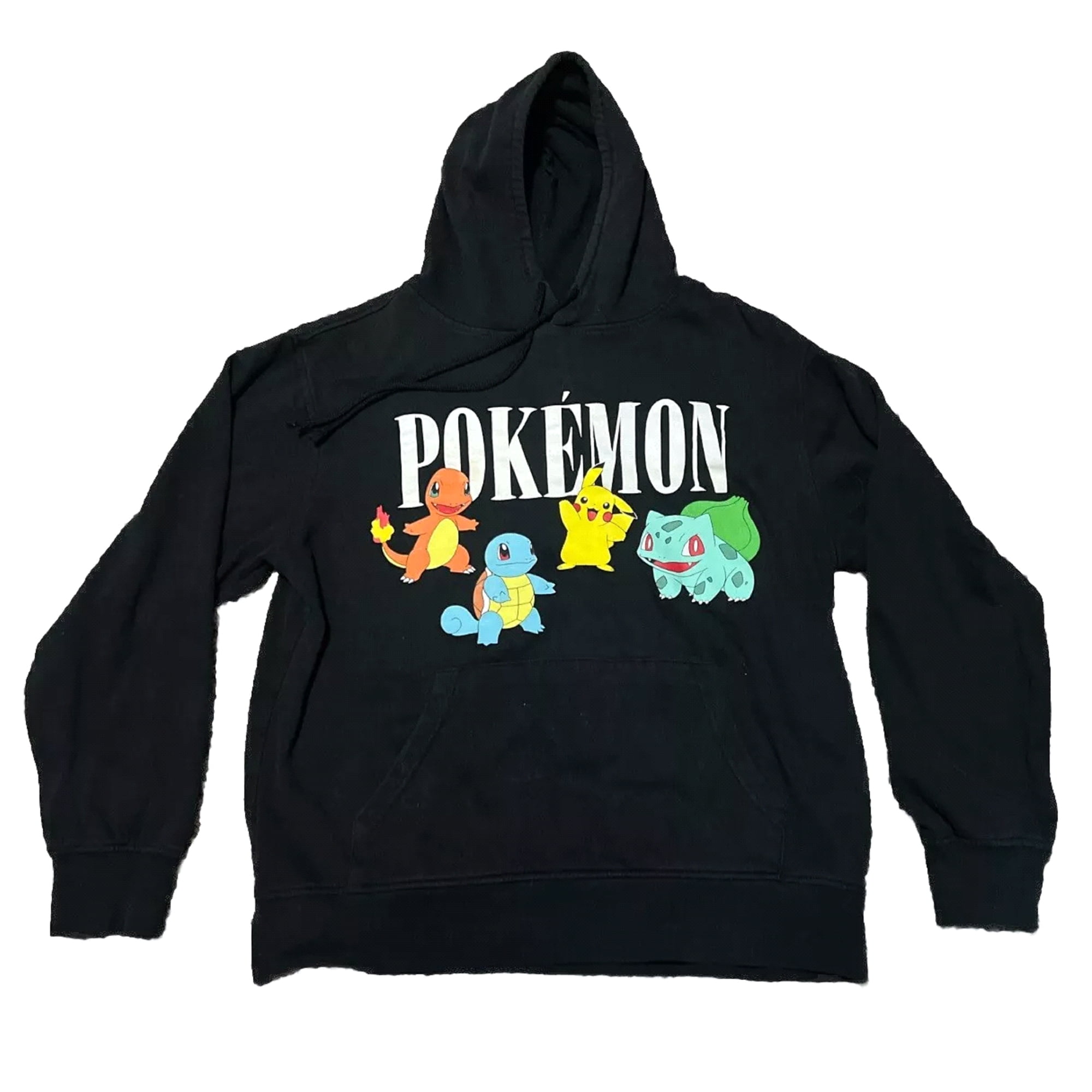 Pokemon Character Men's Hooded Sweatshirt with Drawstring Closure ...