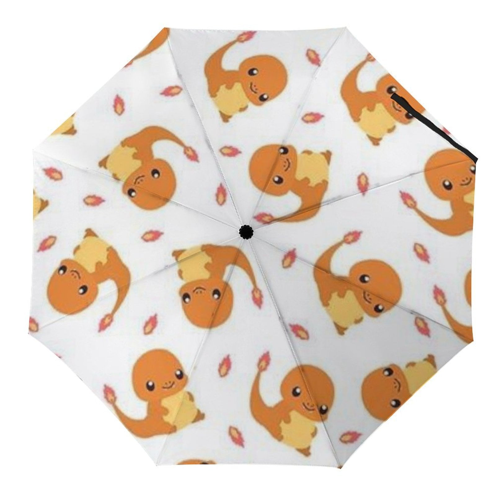 Pokemon Charizard 3 Fold Umbrella Automatic Open-close Cartoon UV ...
