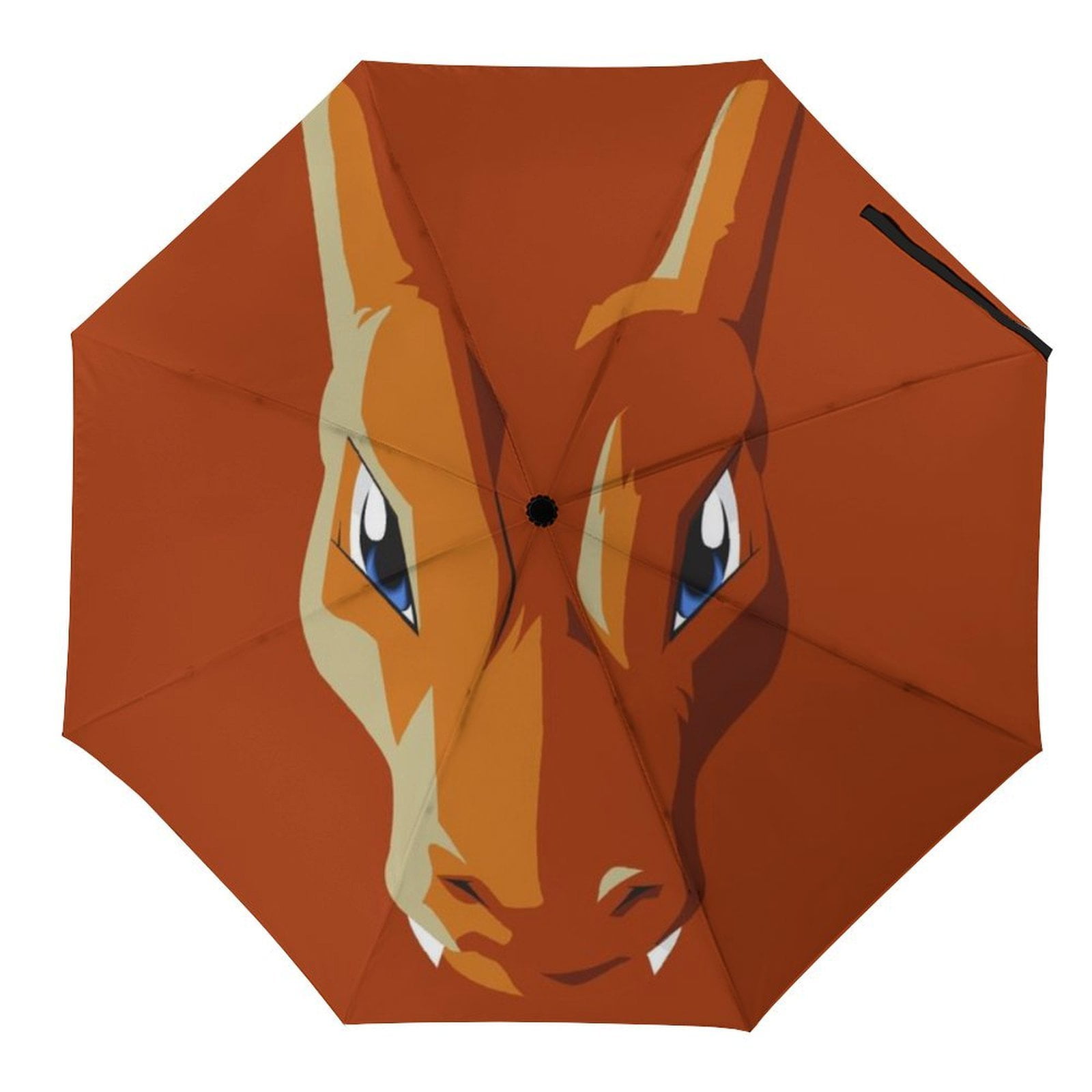Pokemon Charizard 3 Fold Umbrella Automatic Open-close Cartoon UV ...