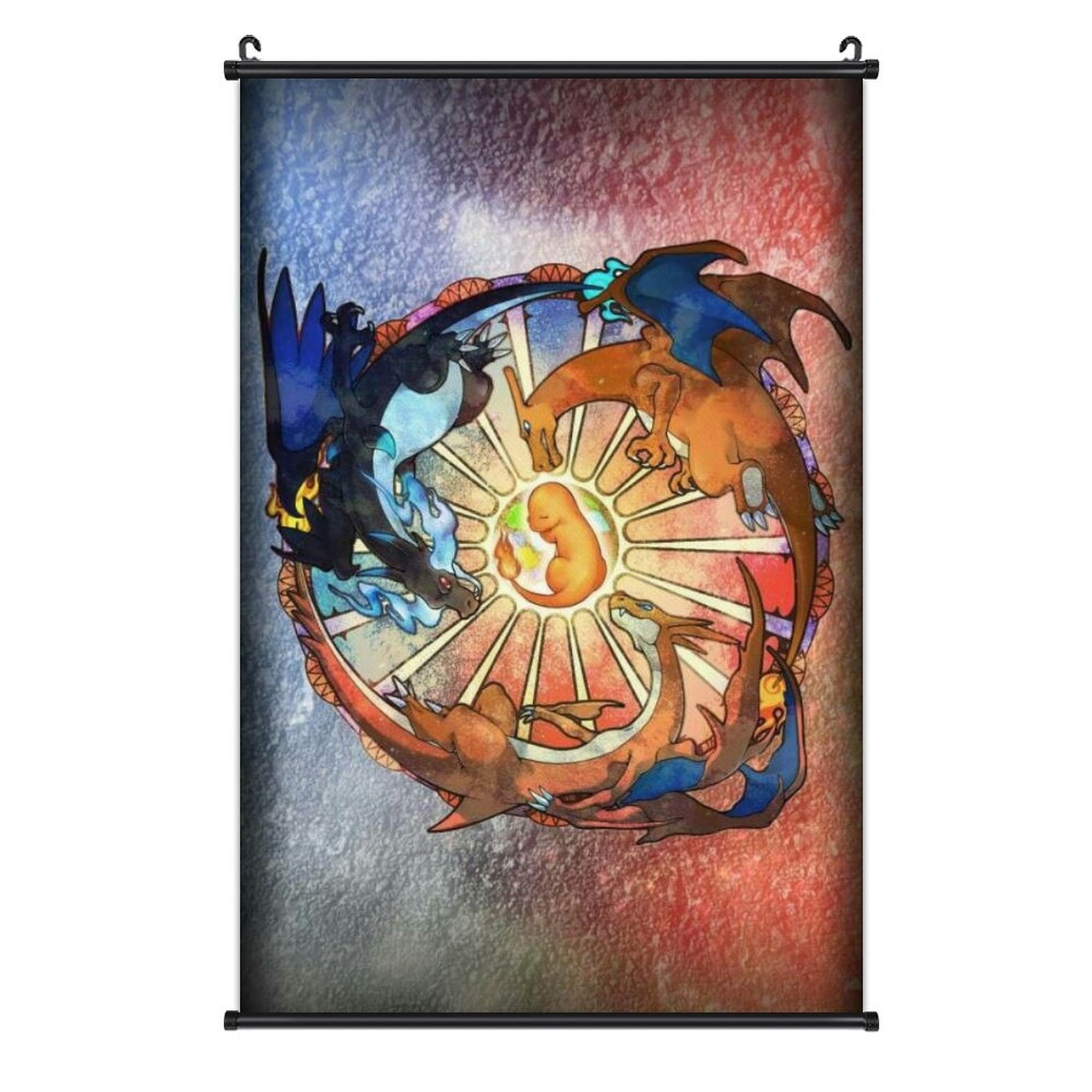 Pokemon Charizard Canvas Wall Poster: Ideal Gift for Pokémon - Loving ...