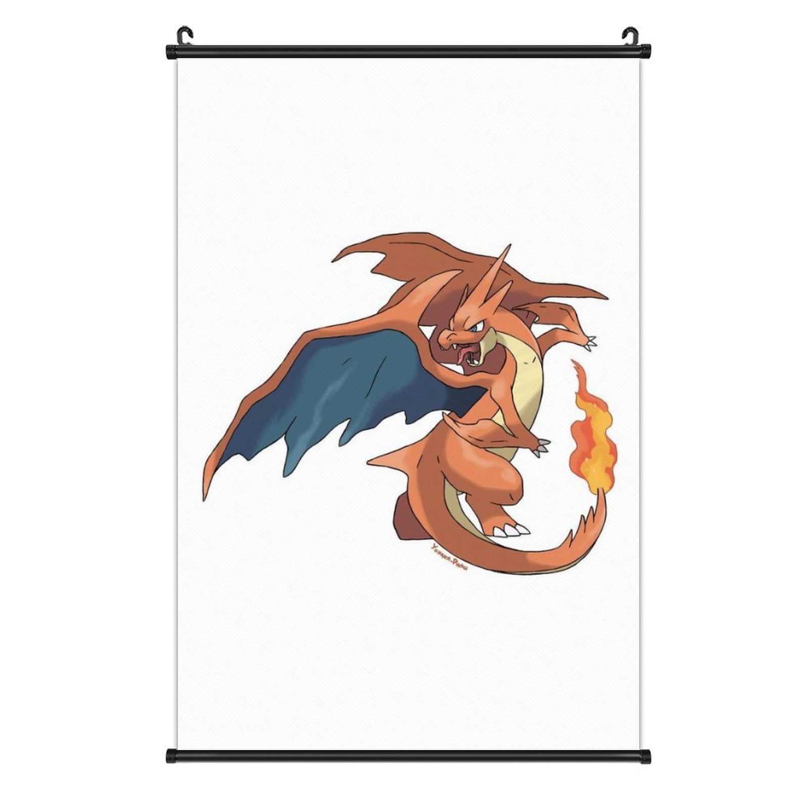 Pokemon Charizard Canvas Wall Poster: Ideal Gift for Pokémon - Loving ...