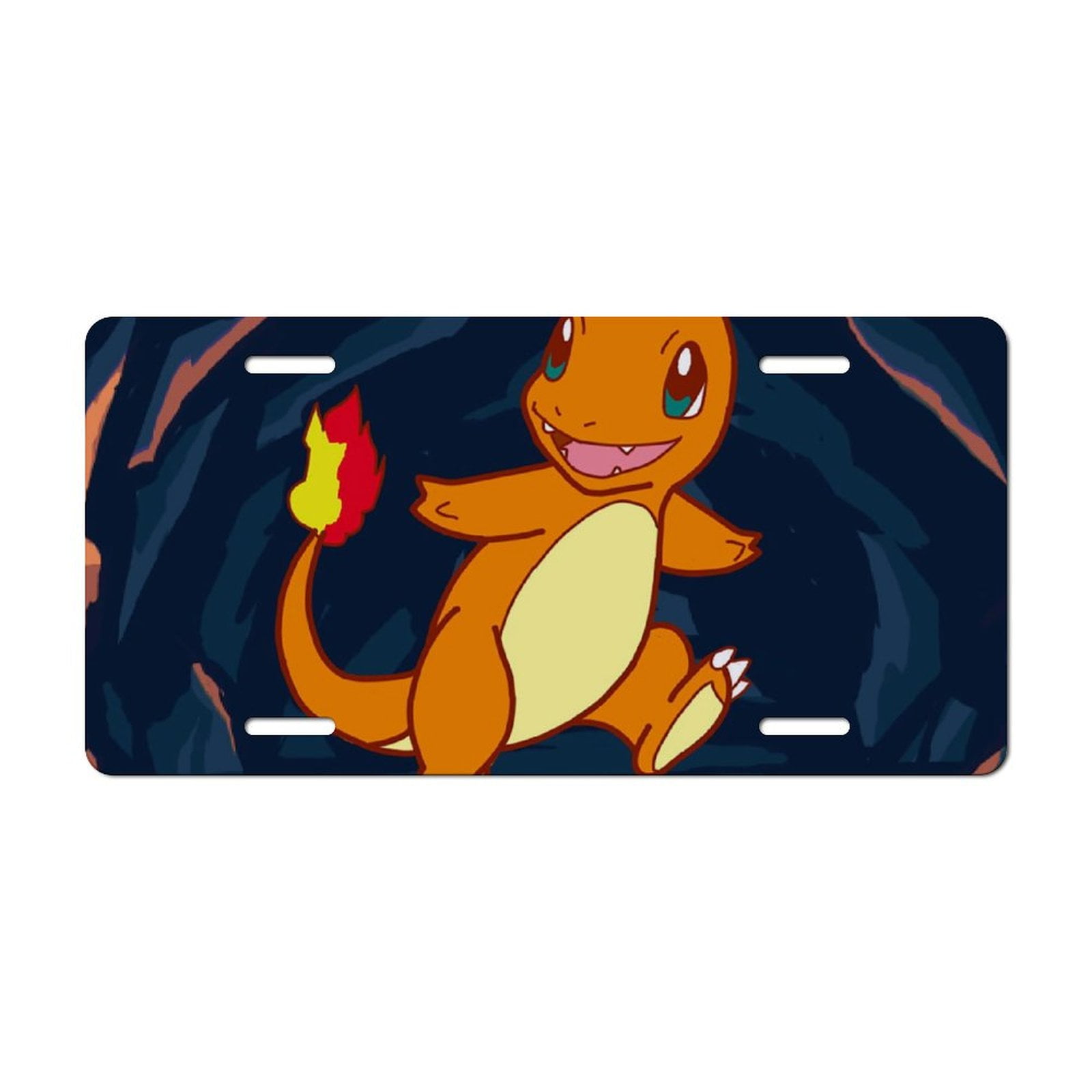 Pokemon Charizard Car License Plate Cute Anime License Plate Covers ...
