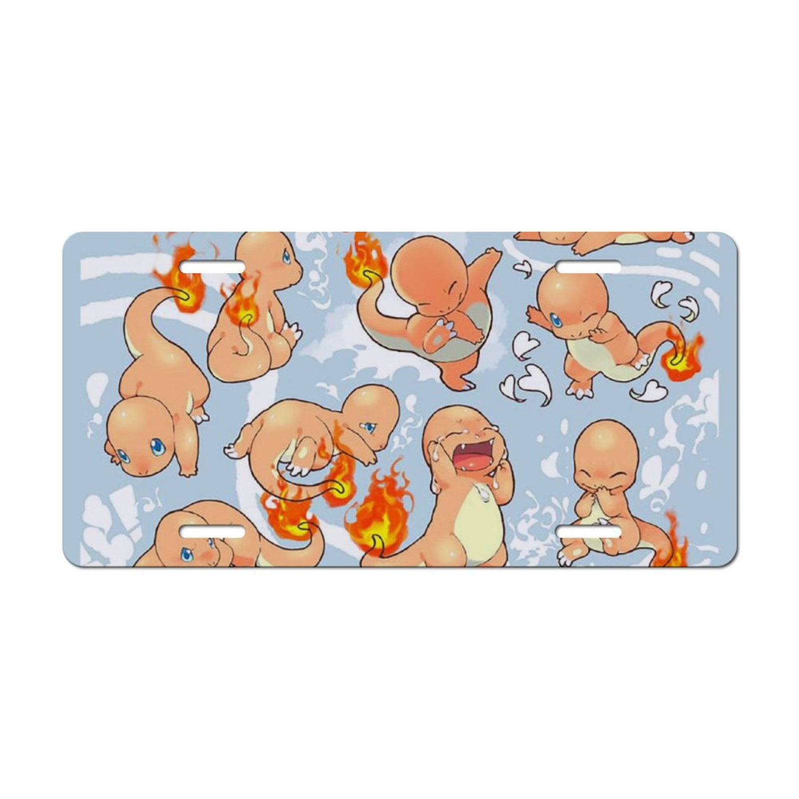Pokemon Charizard Car License Plate Cute Anime License Plate Covers ...