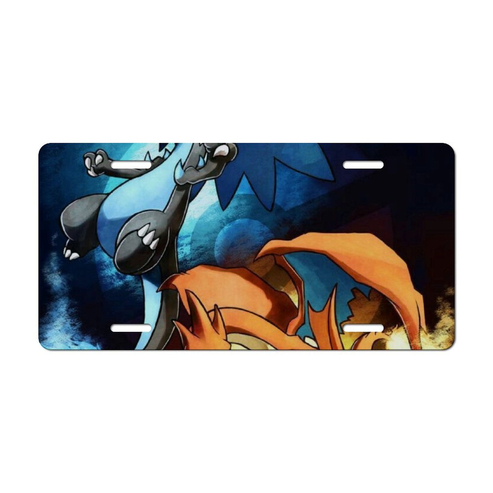 Pokemon Charizard Car License Plate Cute Anime License Plate Covers ...