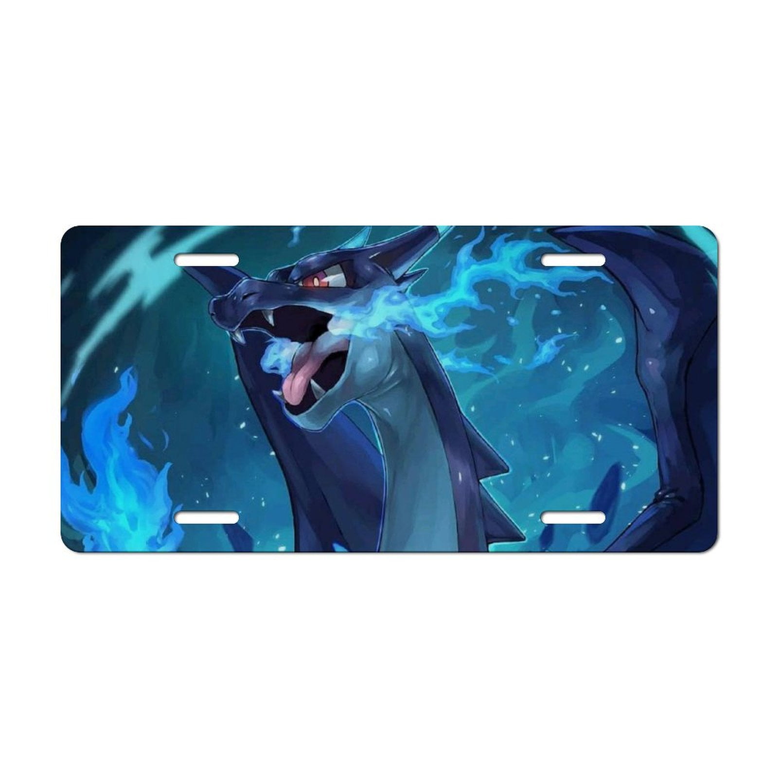 Pokemon Charizard Car License Plate Cute Anime License Plate Covers ...