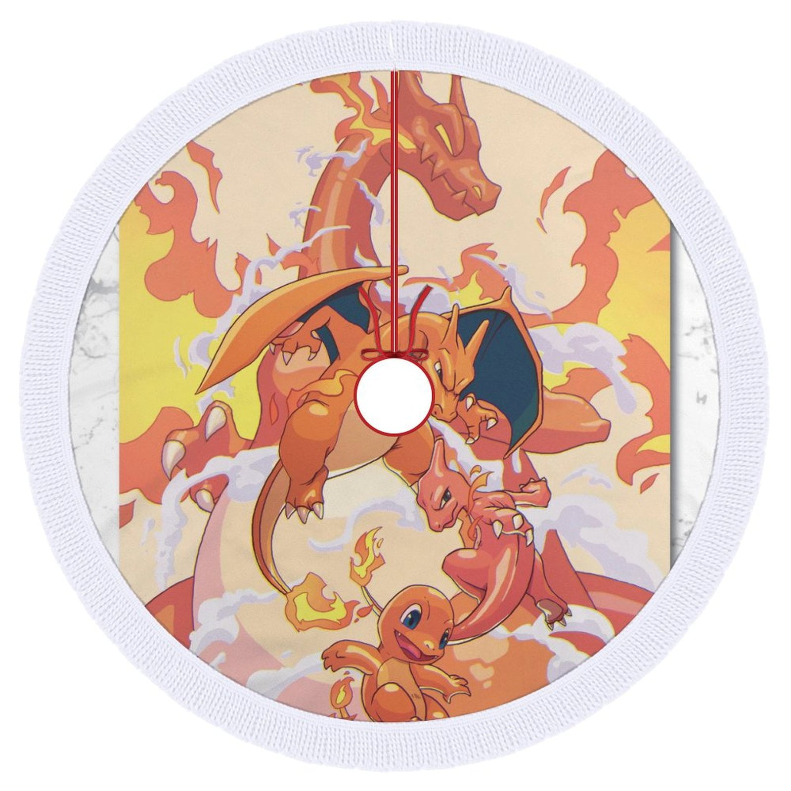 Pokemon Charizard Christmas Tree Skirt 36 inch Tree Skirt Large Xmas ...