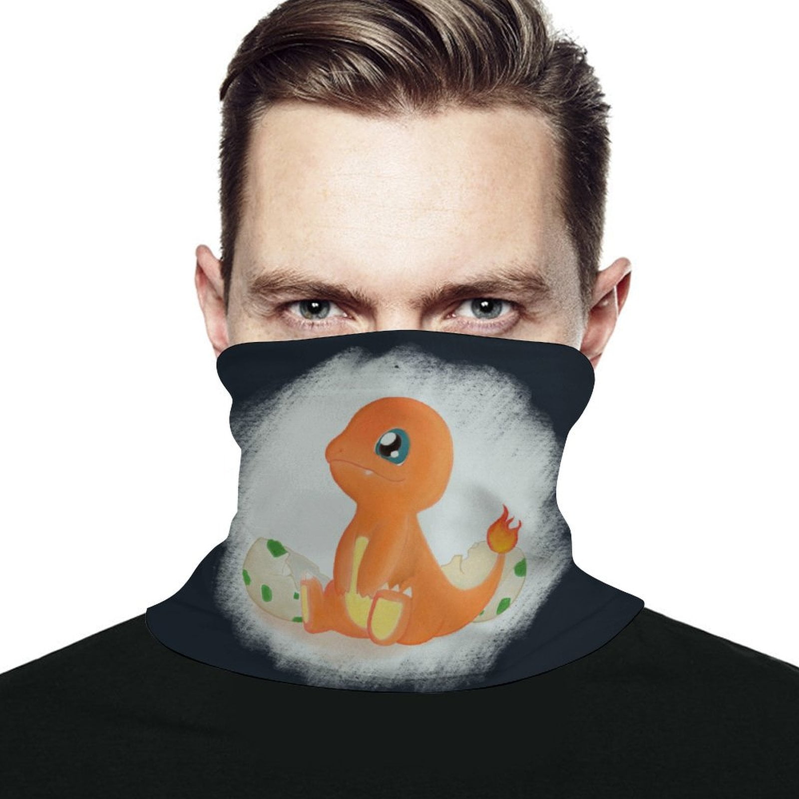 Pokemon Charizard Neck Gaiter Face Cover for Men Women Anti-static for ...