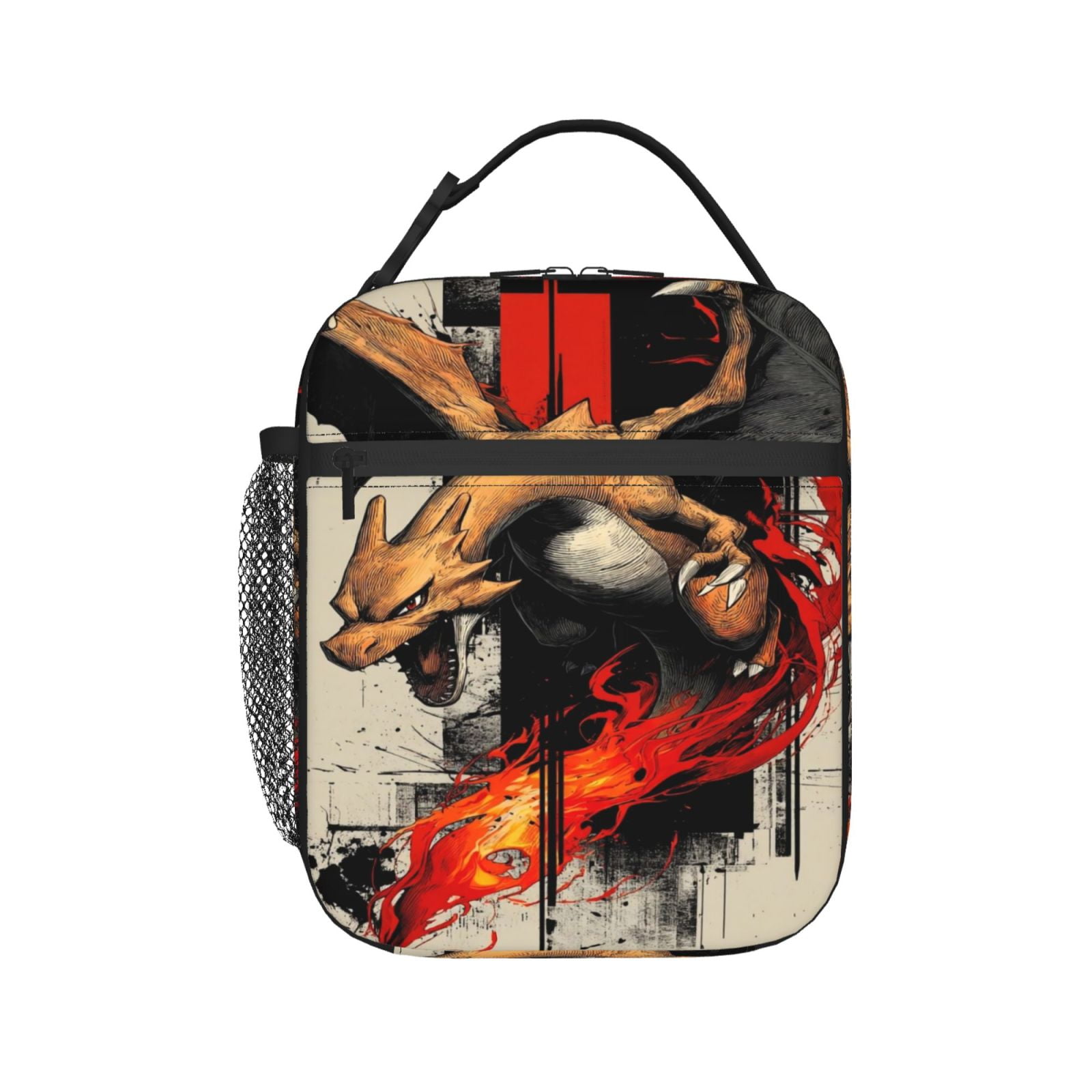 Pokemon Charizard Poster Smiley Lunch Box for Women & Men Adult ...