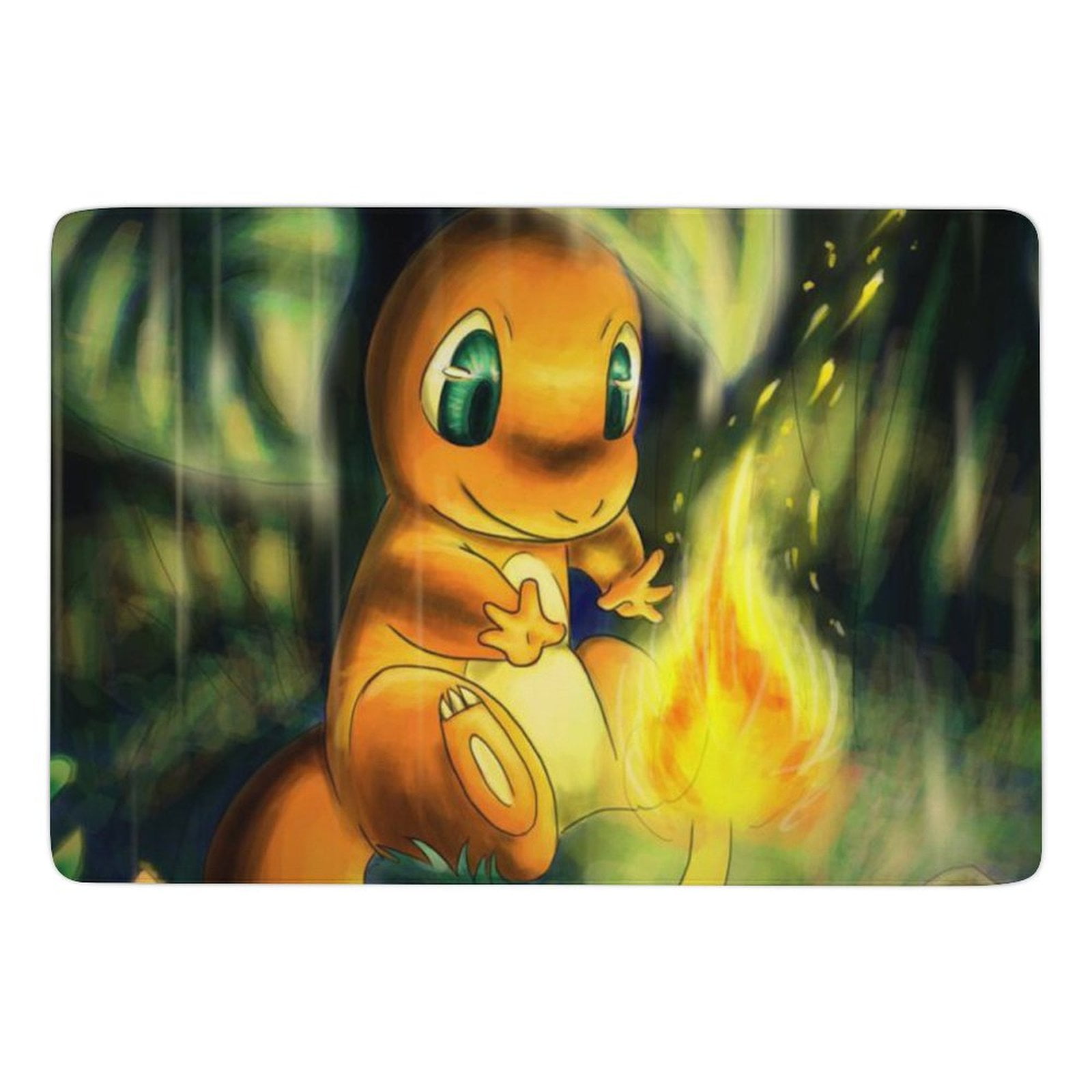 Pokemon Charizard Velvet Floor Mat，Washable Rug for Living Room ...