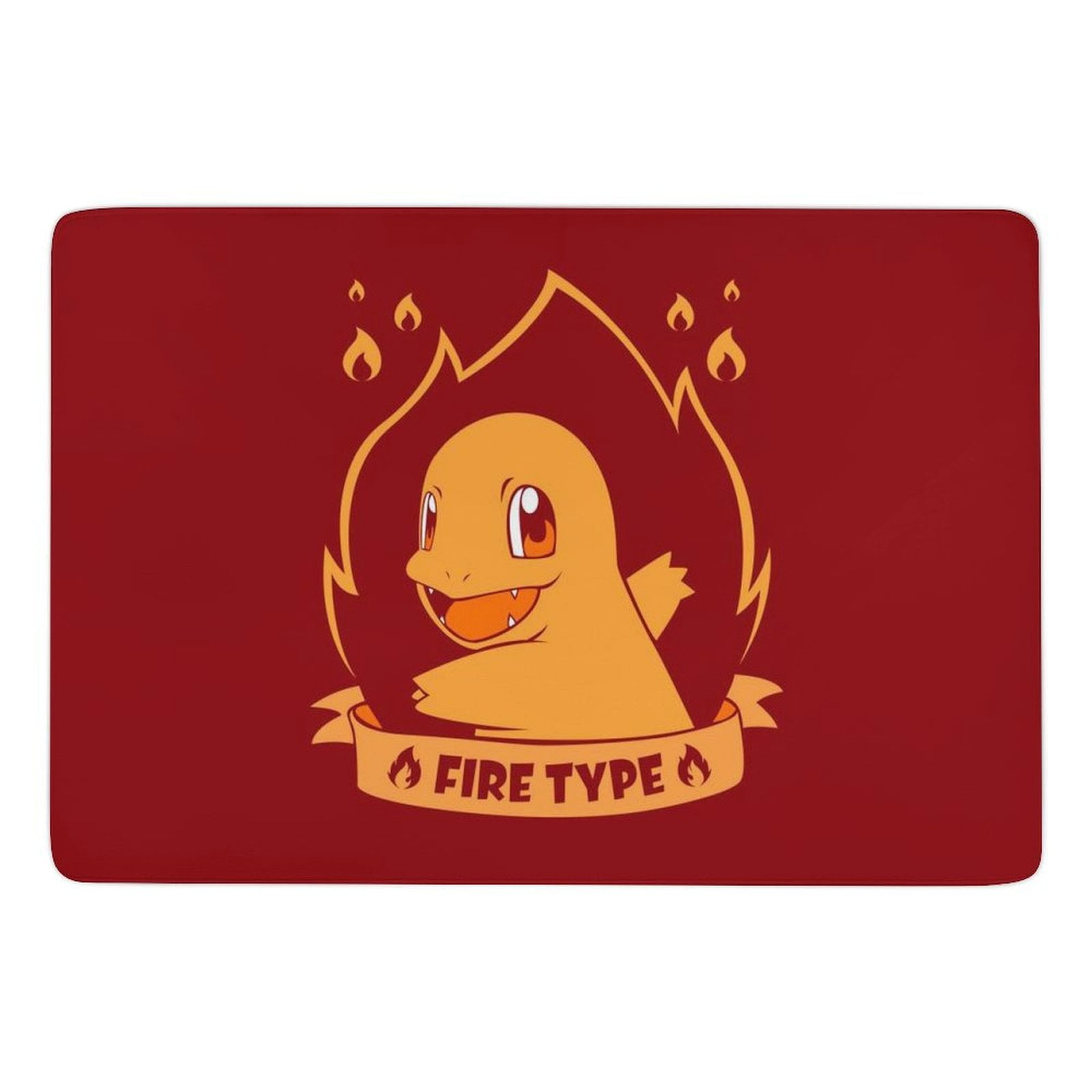 Pokemon Charizard Velvet Floor Mat，Washable Rug for Living Room ...