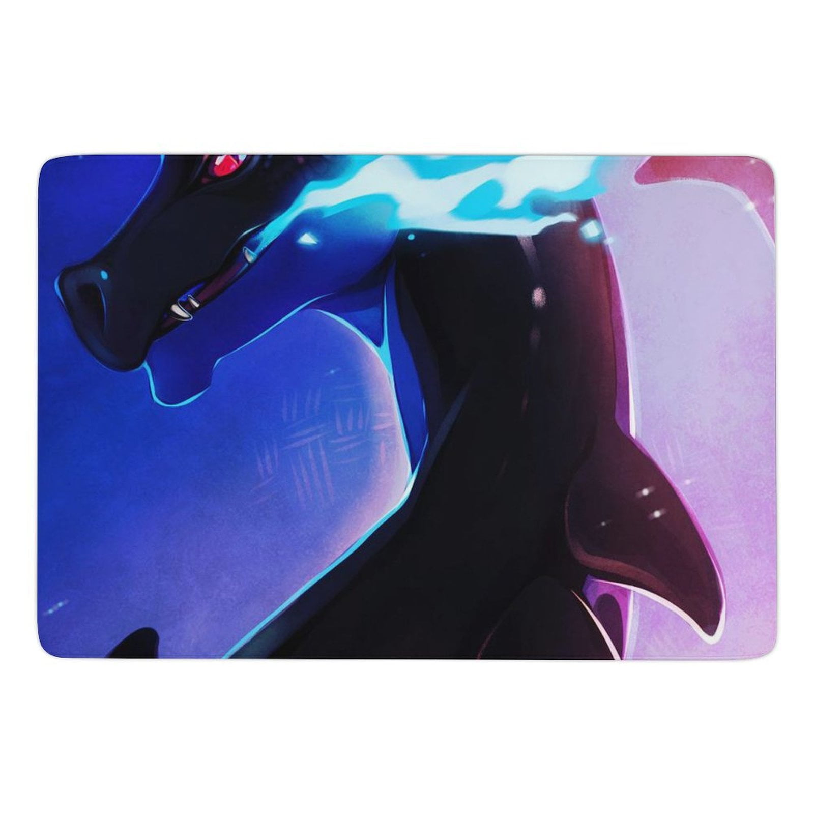 Pokemon Charizard Velvet Floor Mat，Washable Rug for Living Room ...