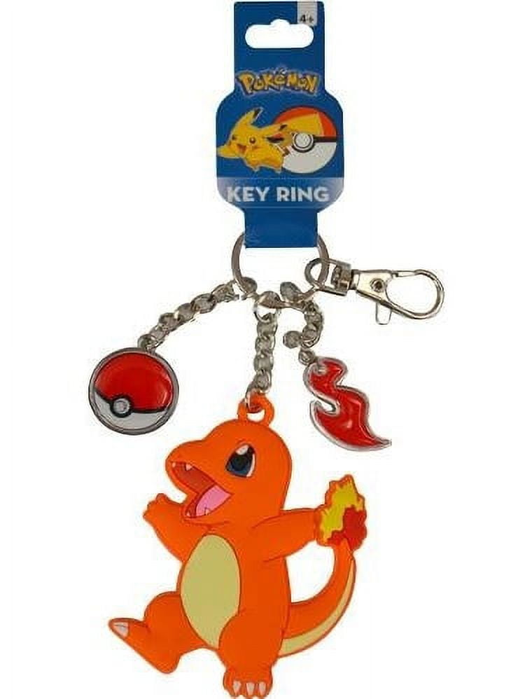 Pokemon Charmander 3" Multi Rubber Key Chain - Walmart.com