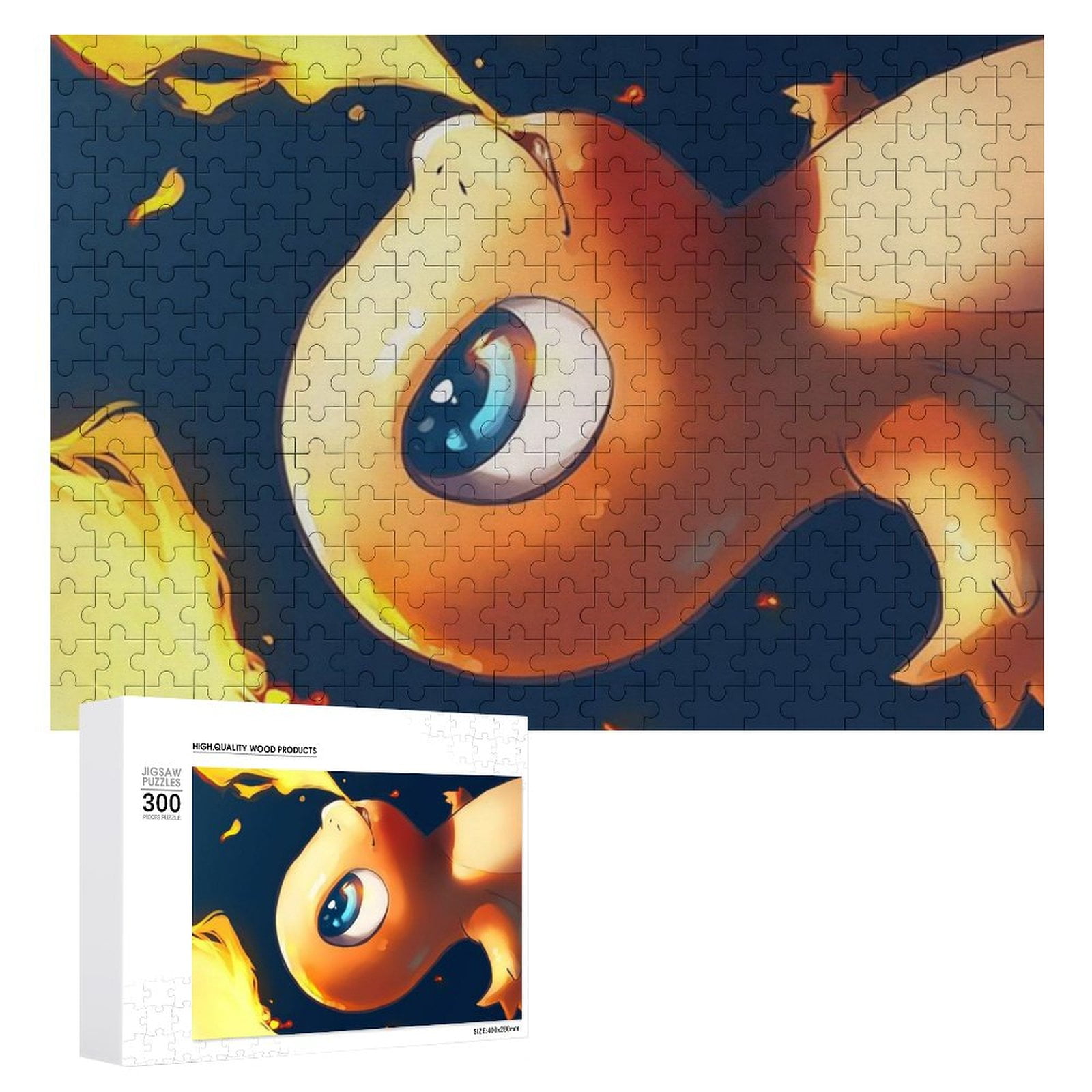Pokemon_Charmander 300 Pieces Wooden Puzzles for Kids Adults Puzzles ...