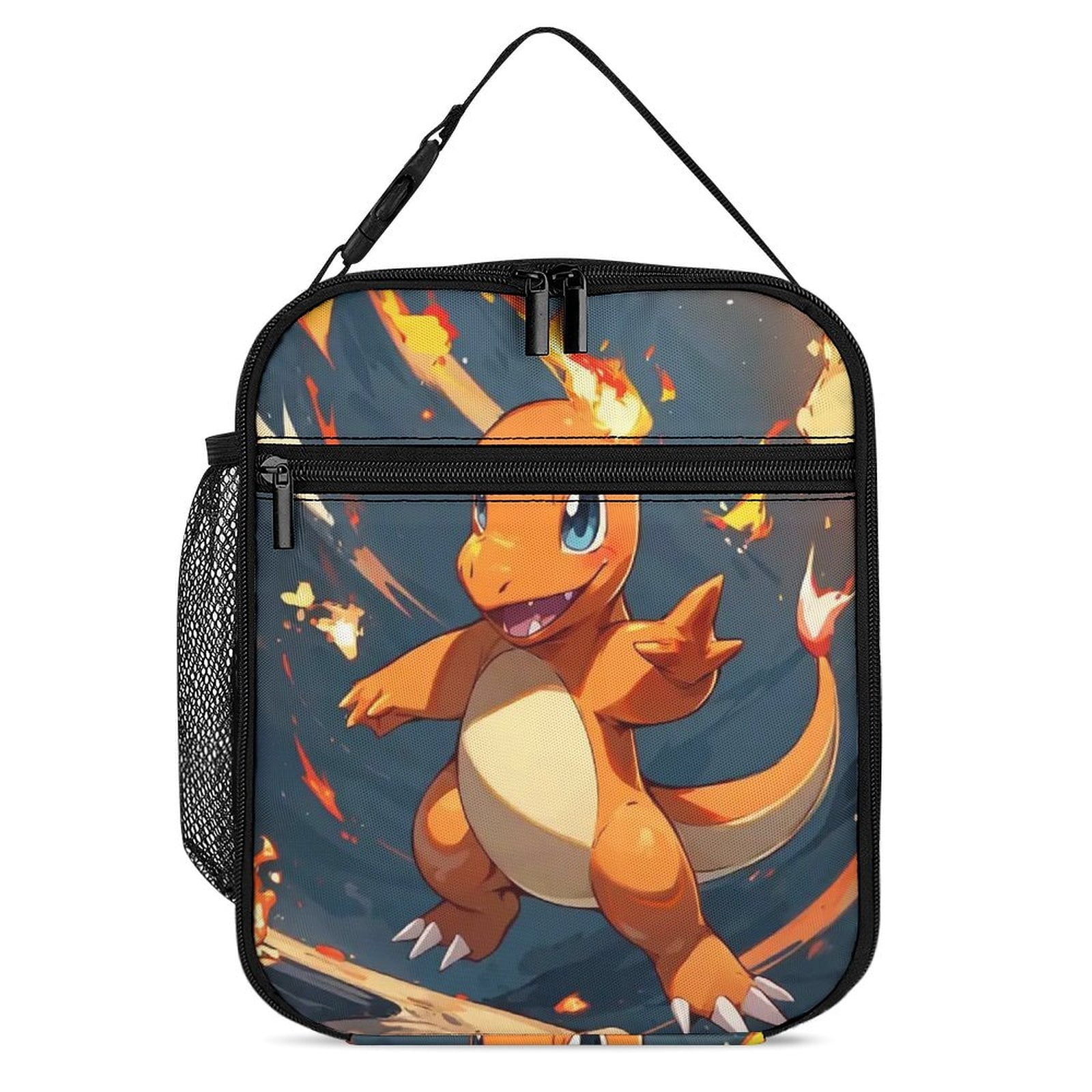 Pokemon_Charmander 3D Print Lunch Bag, Personalized Portable Insulated ...