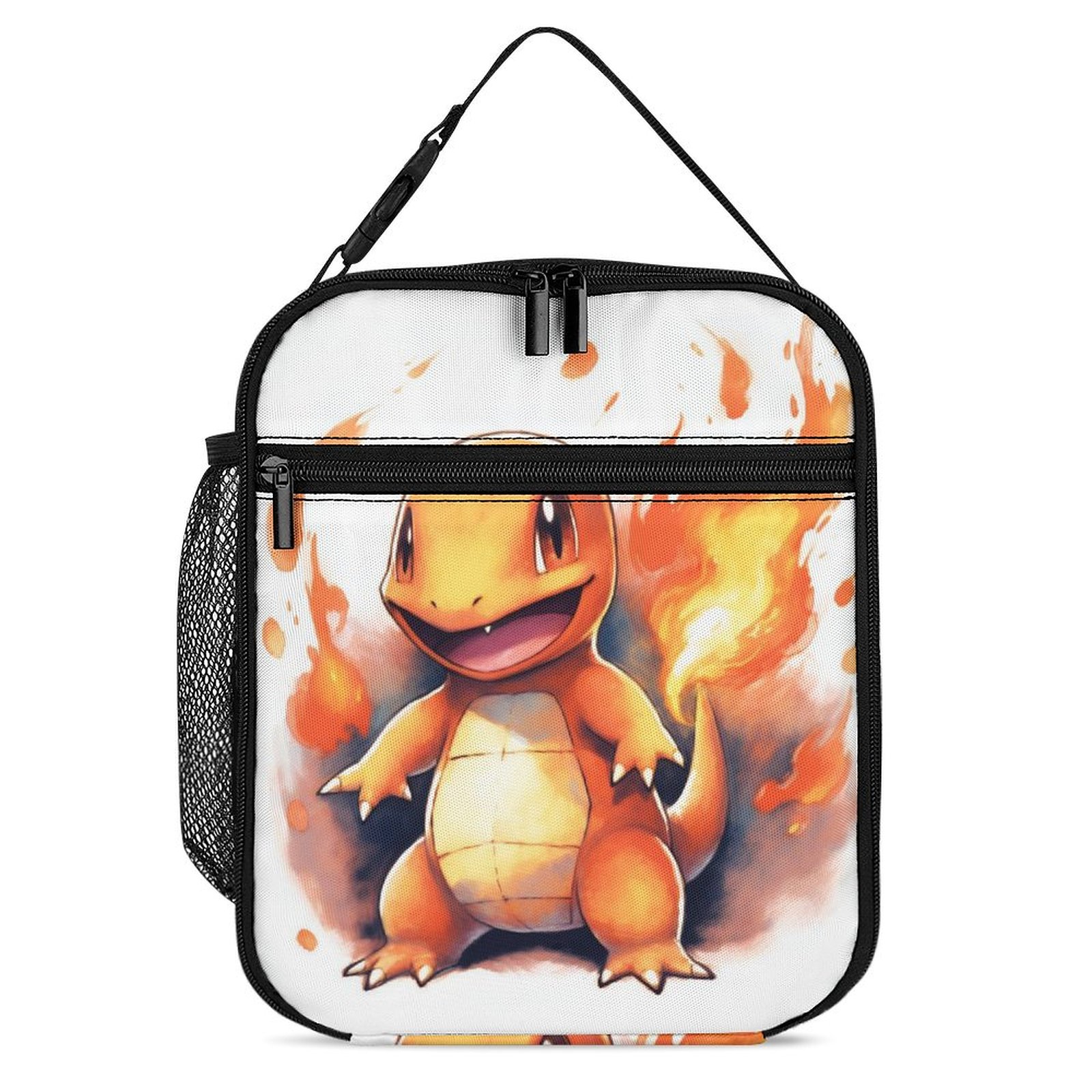 Pokemon_Charmander 3D Print Lunch Bag, Personalized Portable Insulated ...