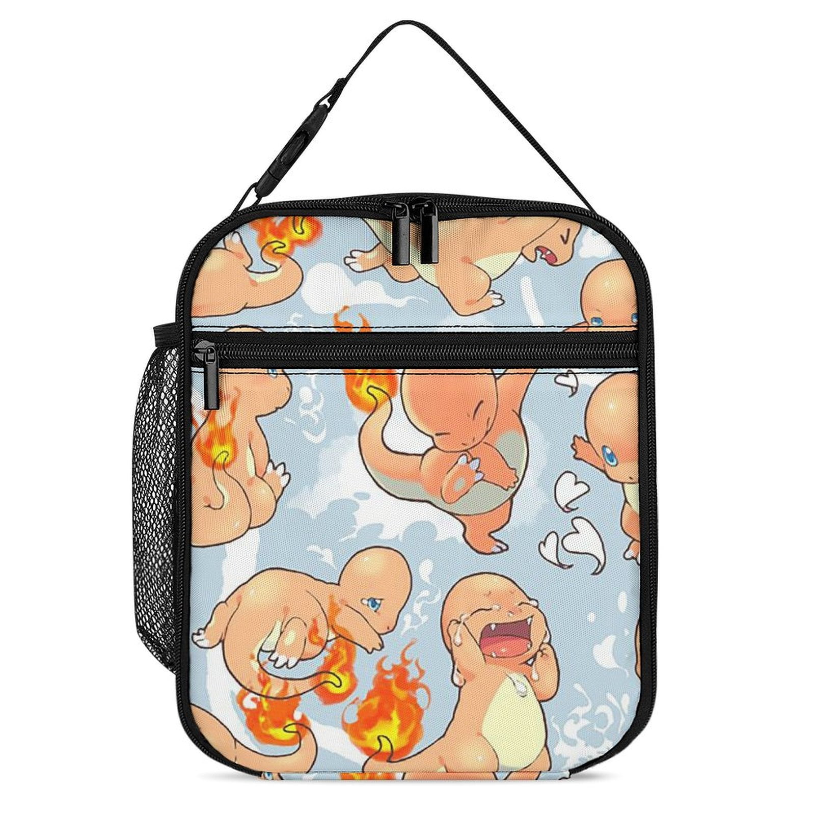 Pokemon_Charmander 3D Print Lunch Bag, Personalized Portable Insulated ...