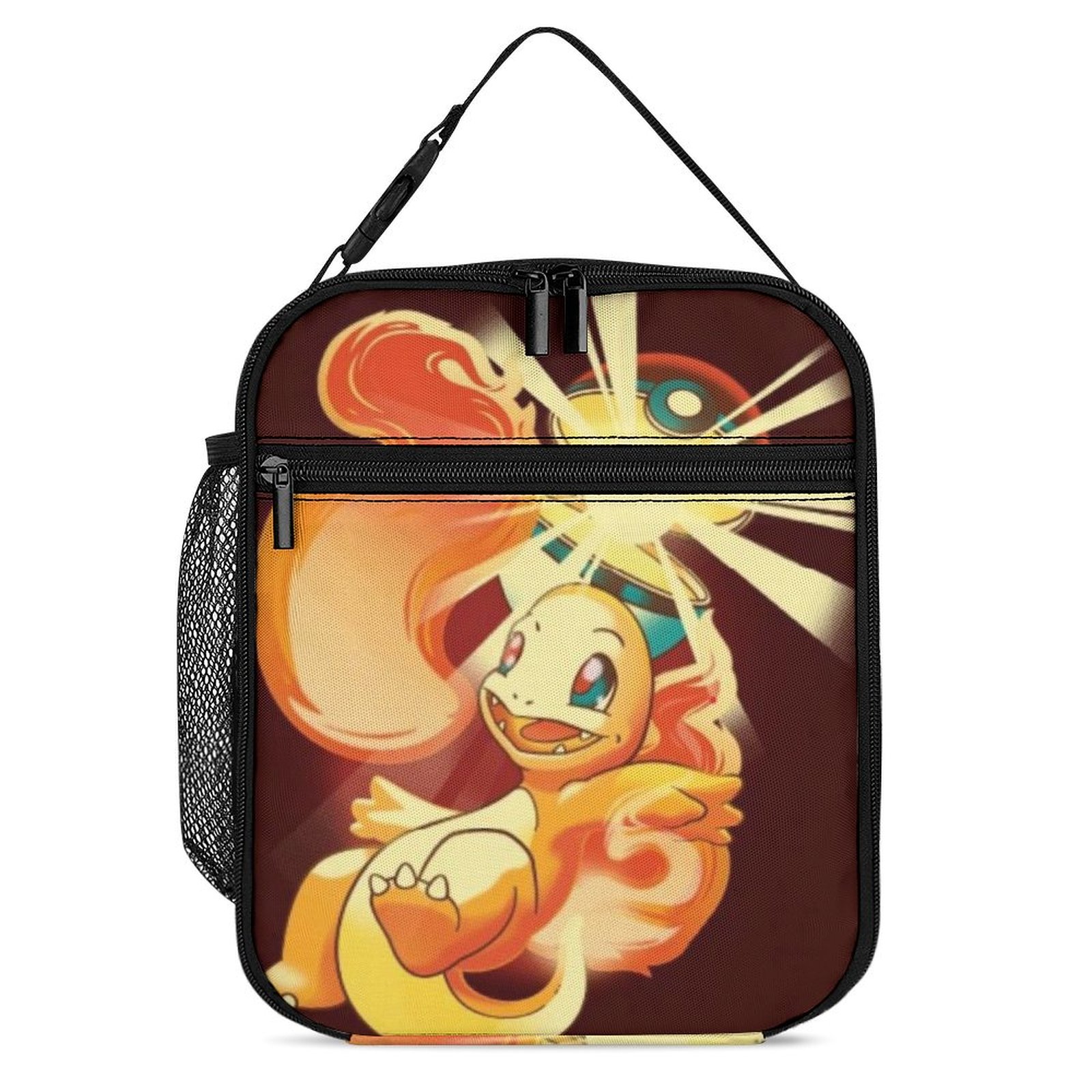 Pokemon_Charmander 3D Print Lunch Bag, Personalized Portable Insulated ...