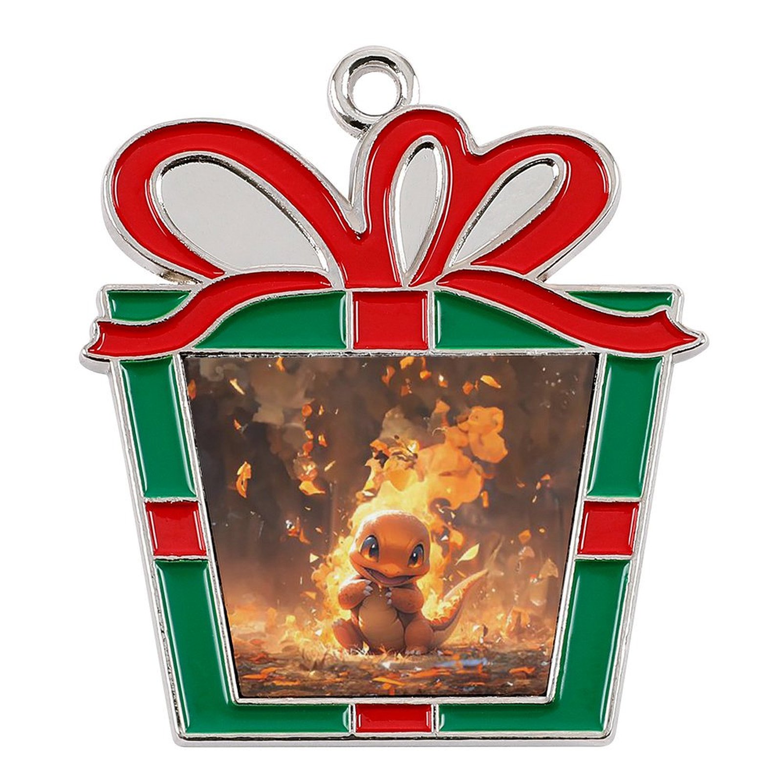 Pokemon_Charmander Alloy Christmas Pendants Ornaments for DIY Christmas ...