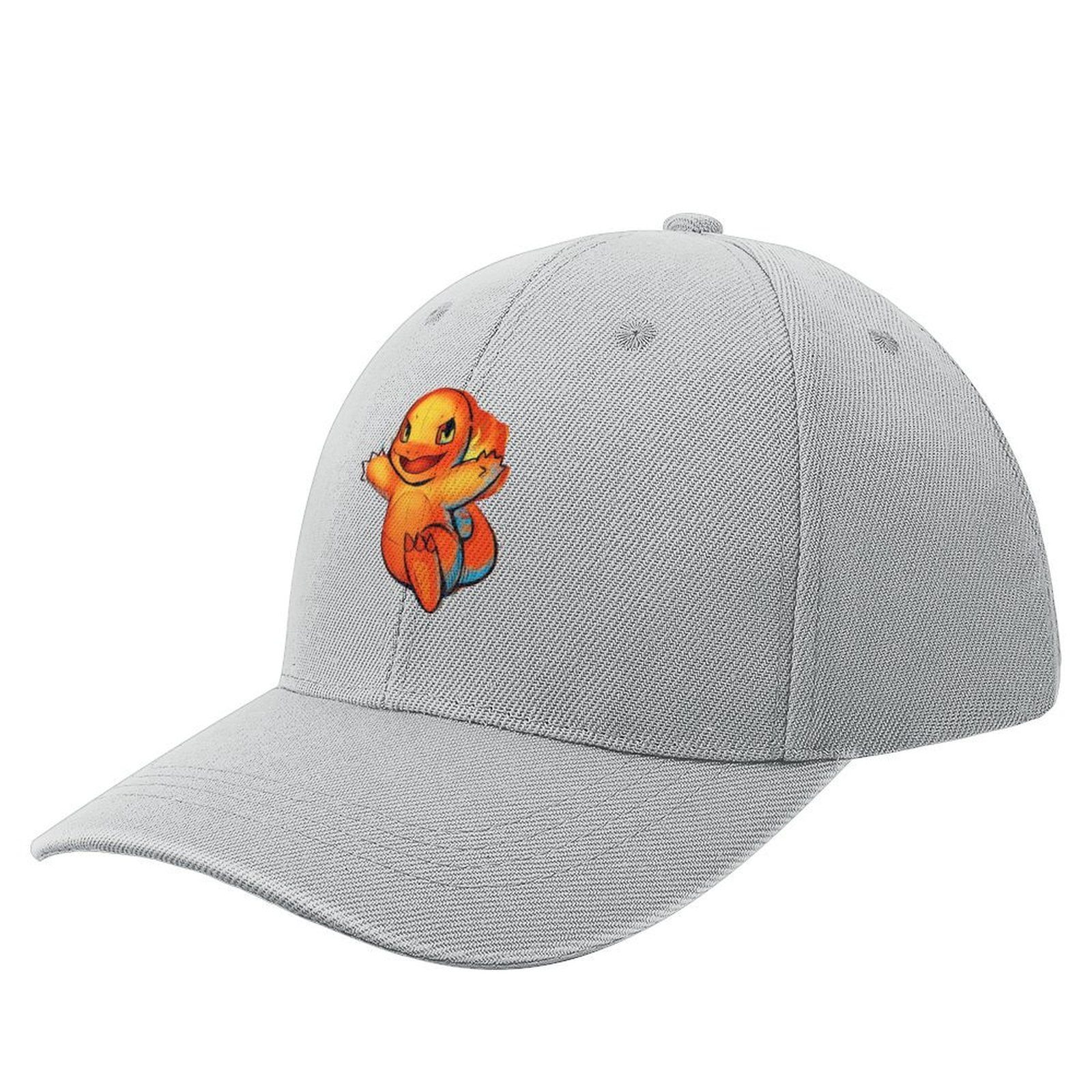 Pokemon Charmander Baseball Cap Cute Baseball Hat Adjustable Cartoon ...